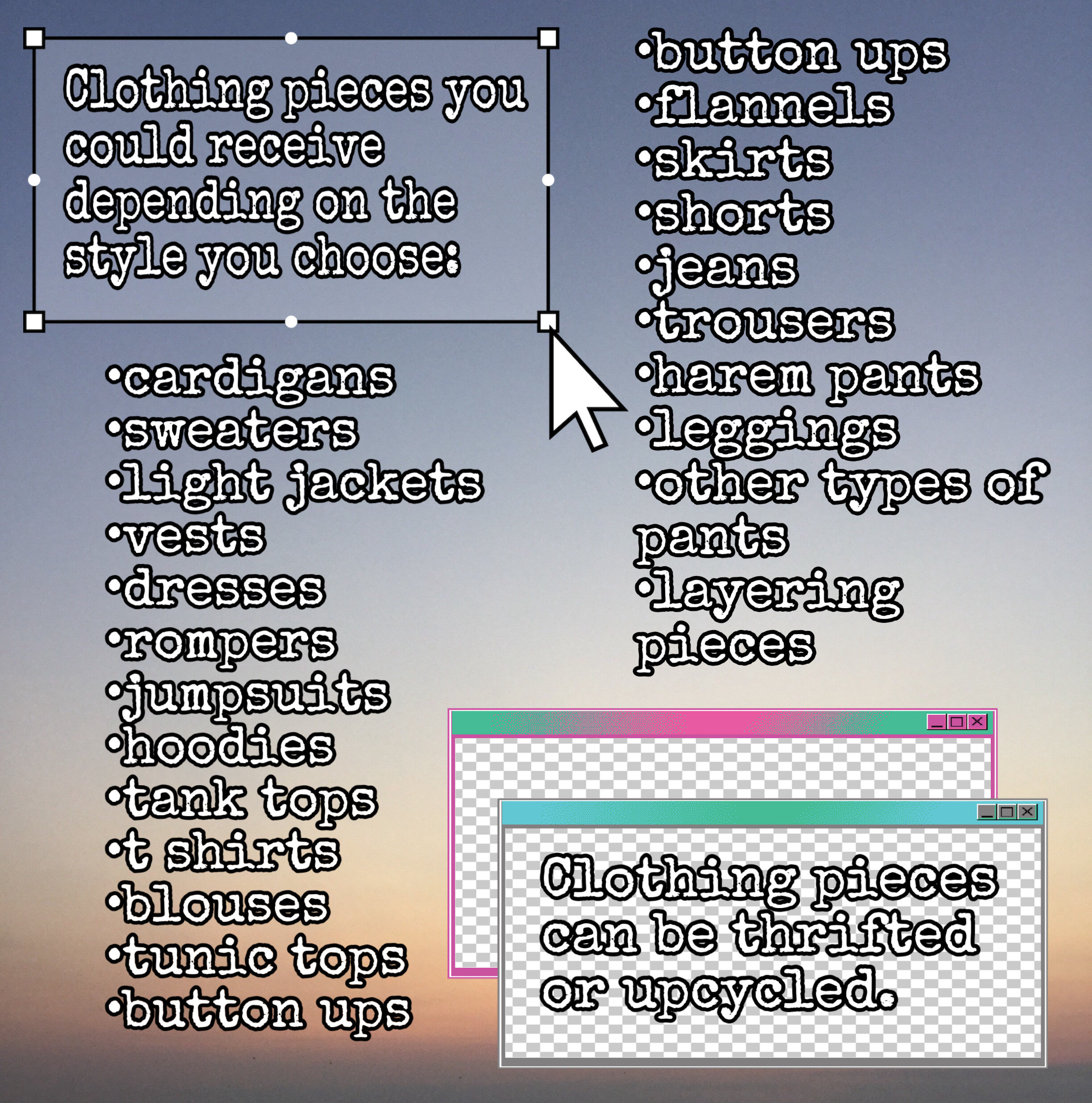 Mori Kei Fully Styled Mystery Style Bundle - Etsy