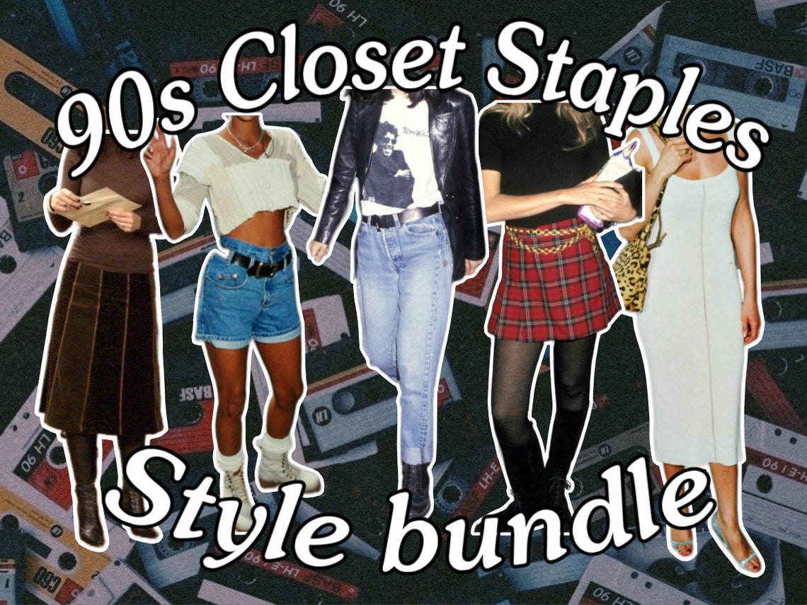 90s Closet Staples Fully Styled Outfit Bundle Style Box Personal ...