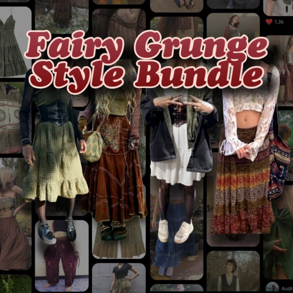 Fairycore Grunge Custom Style Bundle - Etsy