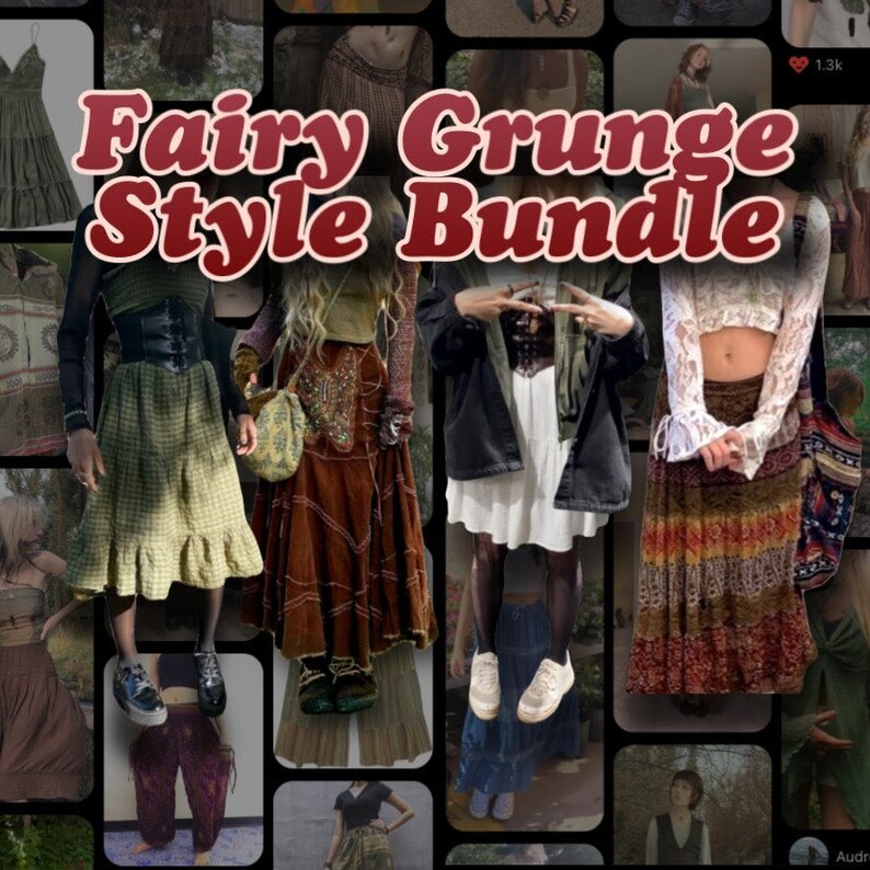 Fairycore Grunge Custom Style Bundle - Etsy