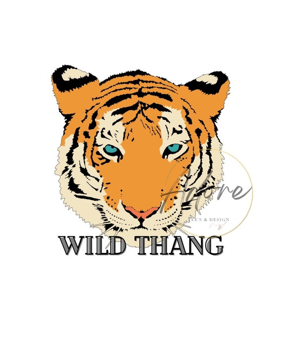 Wild Thang Digital Design PNG | Etsy