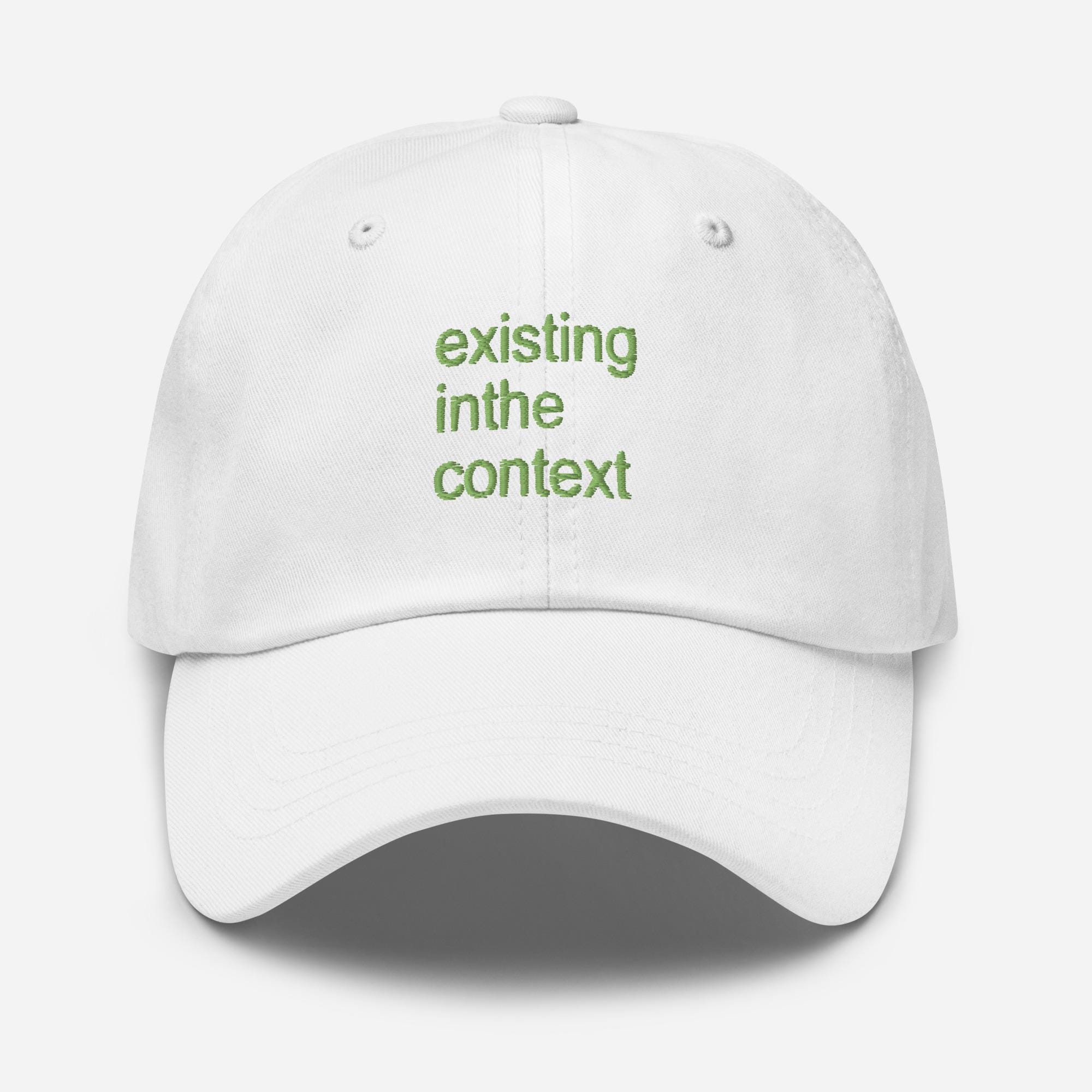 Embroidered Kamala Harris Brat Green Existing Inthe Context Dad Hat - Etsy