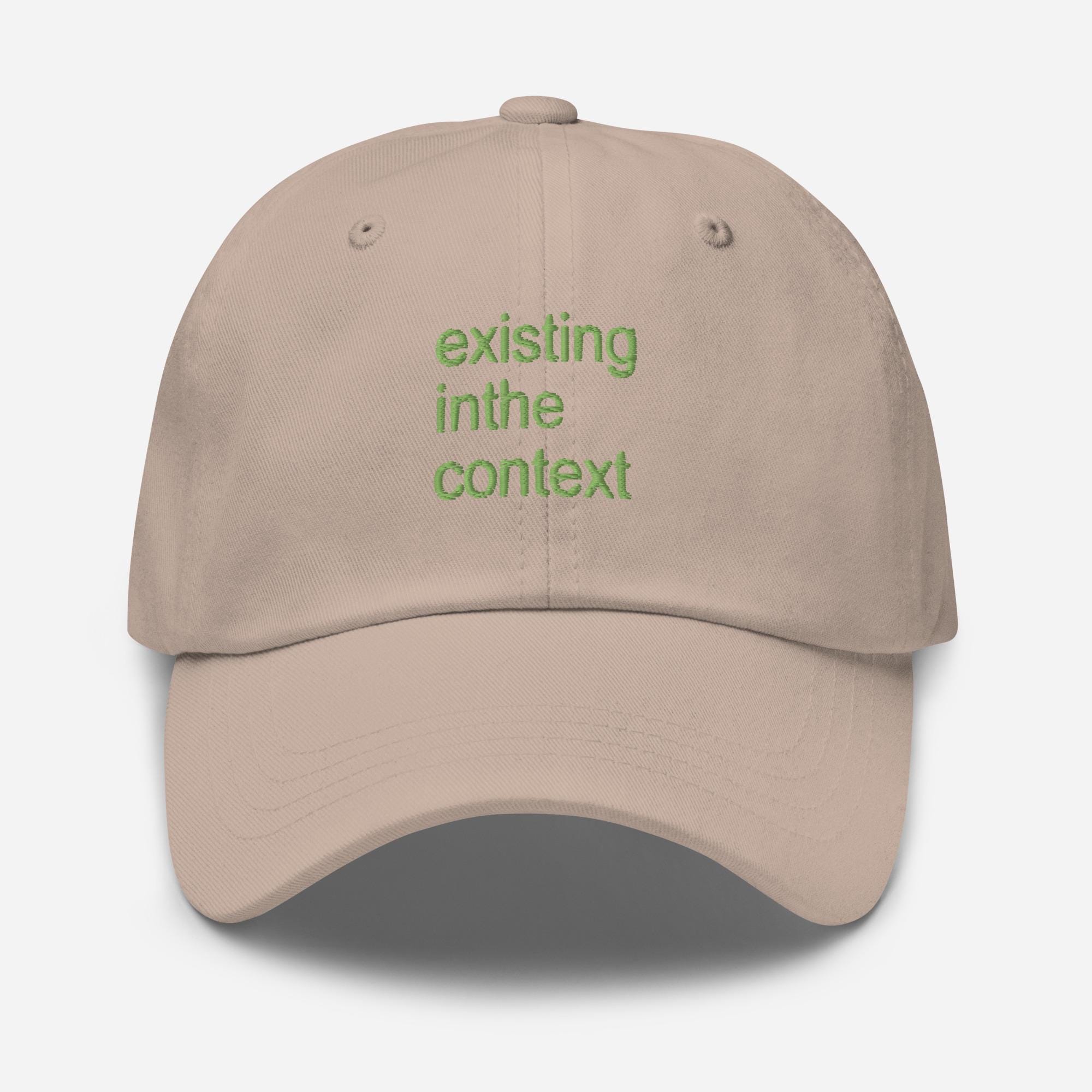 Embroidered Kamala Harris Brat Green Existing Inthe Context Dad Hat - Etsy