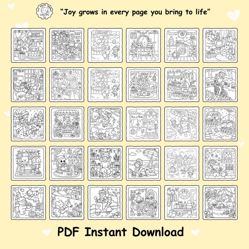 Ultimate Bold & Easy Coloring Book Bundle | 800 Pages | 21 Books PDF ...