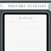 Printable to Do List, PDF Checklist, Instant Download, Digital Task ...