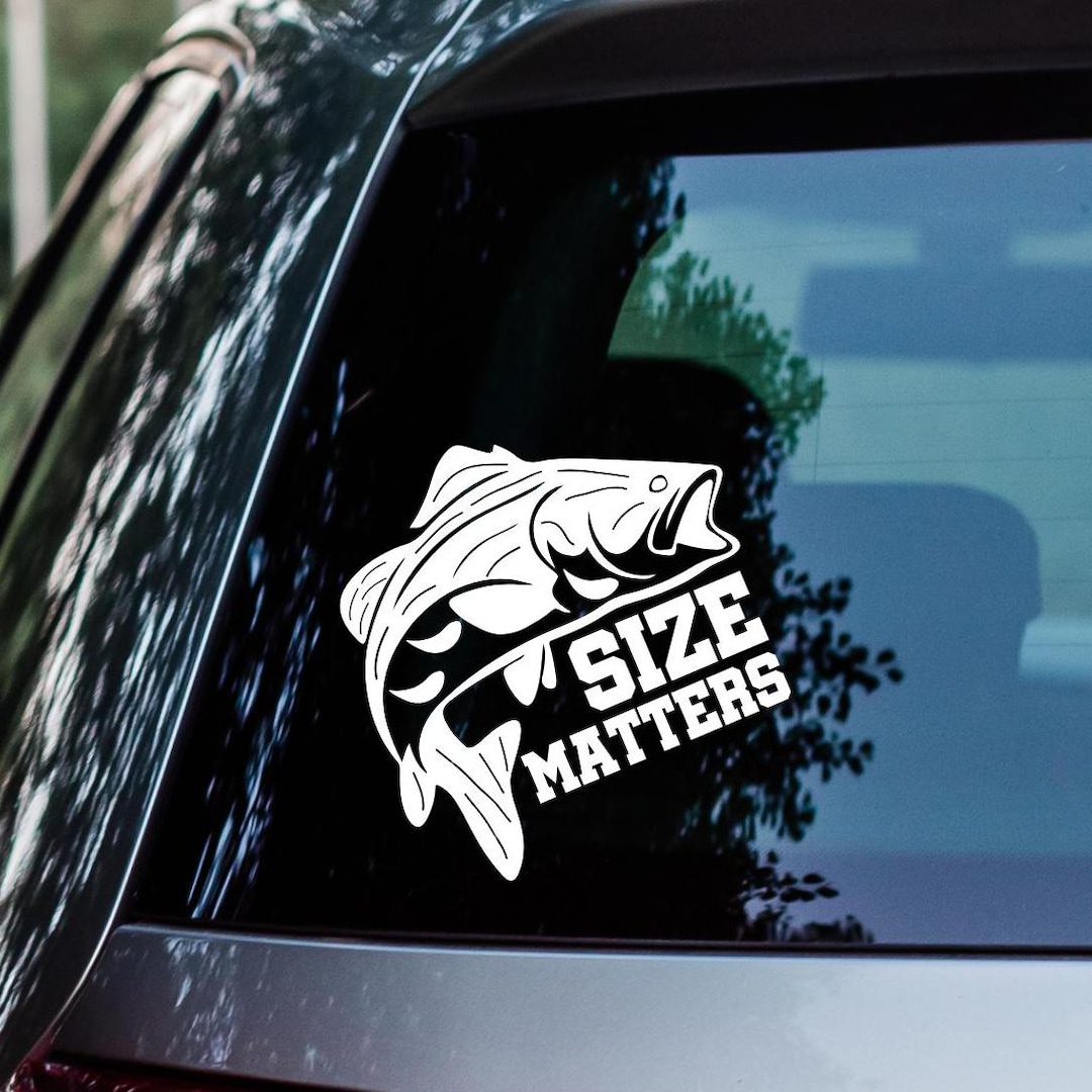 Size Matters Car Decal - Etsy