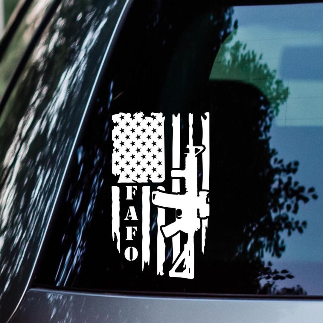 FAFO Car Decal - Etsy