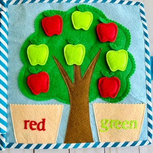 Personalized Busy Book| Quiet Book| Montessori Book| Felt Book| Sensory ...