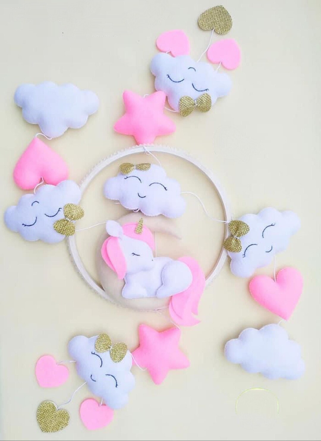 Unicorn Nursery, Unicorn Mobile, Unicorn Baby Shower, Unicorn Baby ...