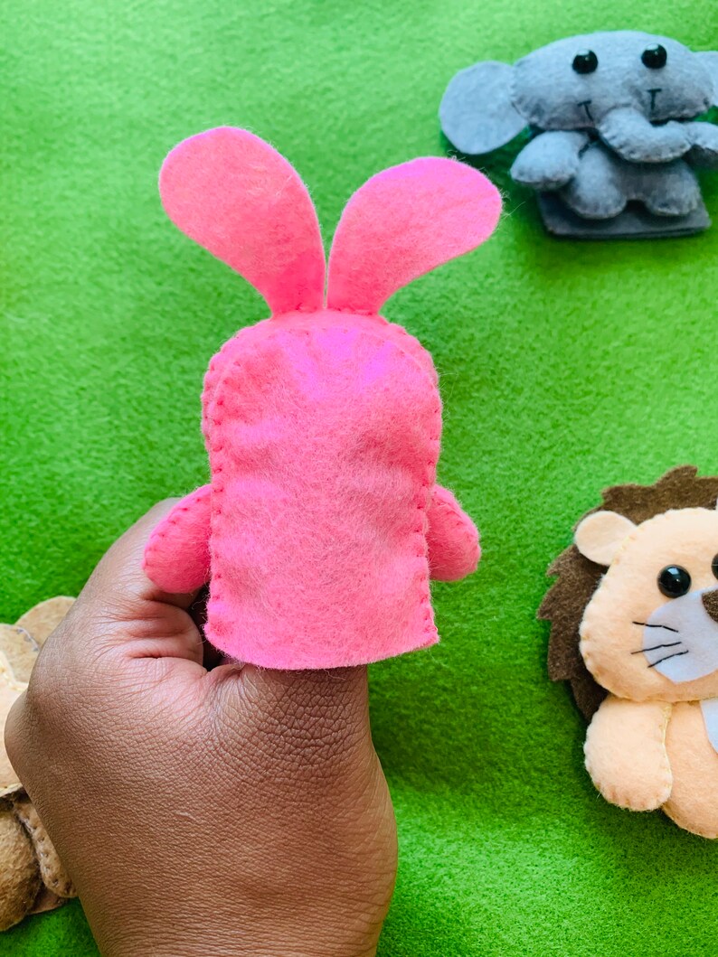 Forest Wild Animals Finger Puppets-children Kid Puppets Great - Etsy