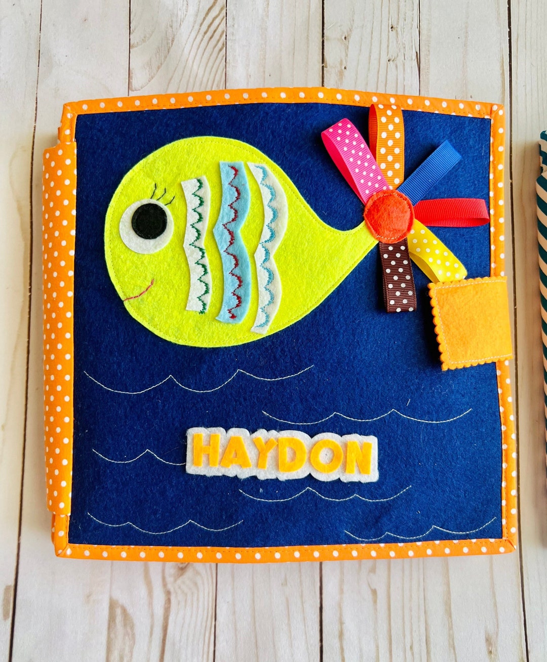 Personalized Busy Book| Quiet Book| Montessori Book| Felt Book| Sensory ...
