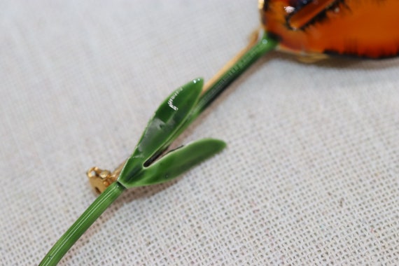 Vintage Signed Original By Robert Orange Tiger Lily F… - Gem