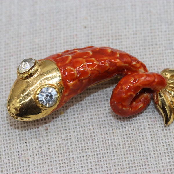 Koi Fish Brooch - Etsy