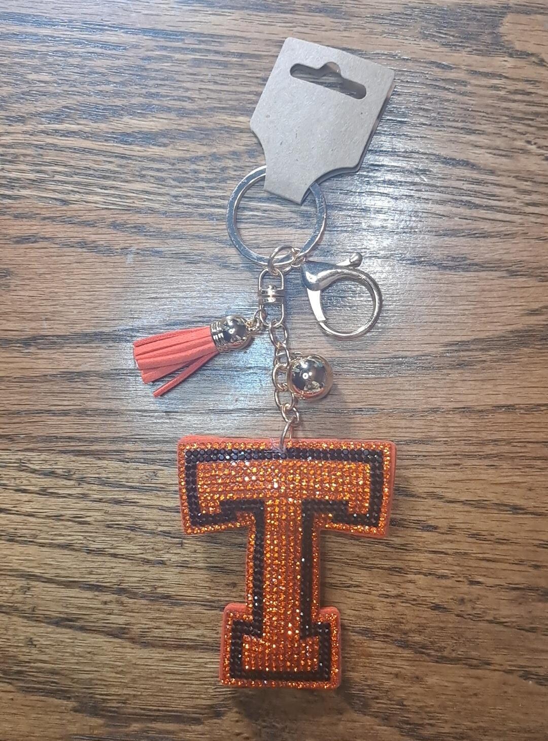 Tennessee Rhinestone Keychain - Etsy
