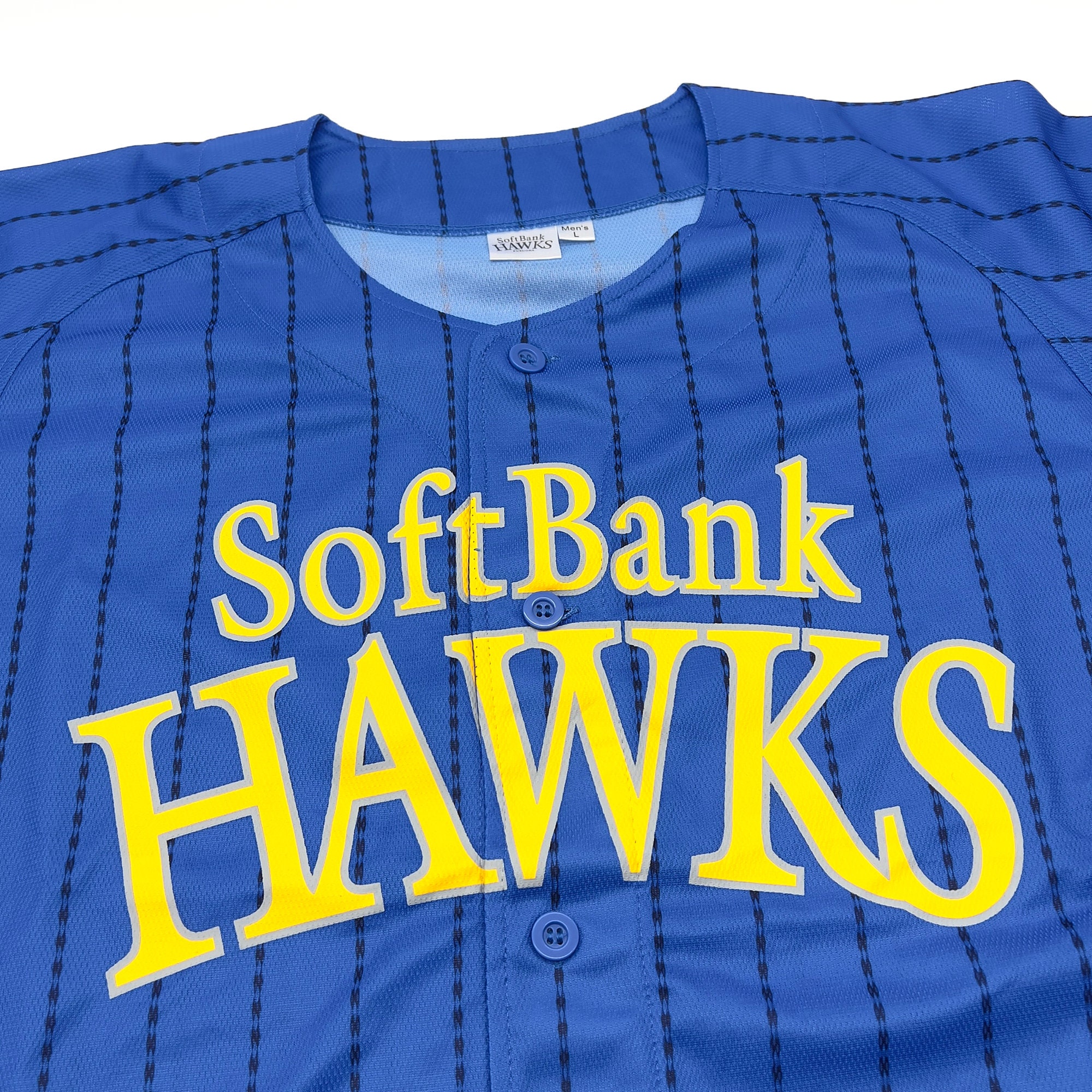 Limited Edition Retro NPB Japan Softbank Hawks Baseball Jersey 2016 Blue - Etsy