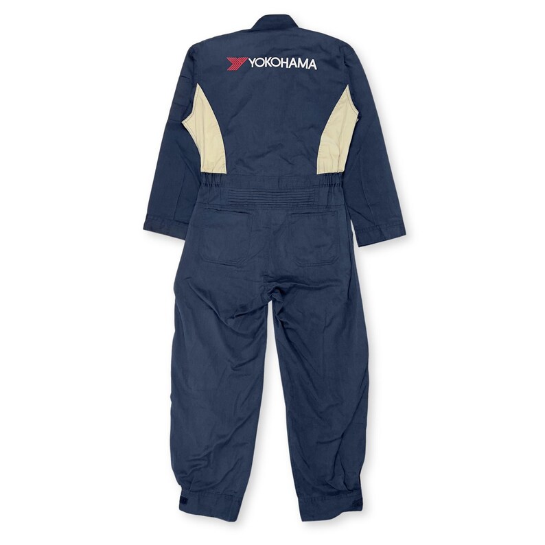 Retro 1990s Showa Era JDM Japan Yokohama Coveralls Tsunagi Blue - Etsy