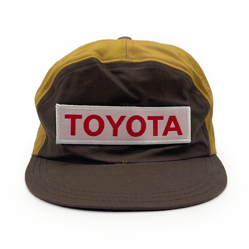 New Retro JDM Showa Era Japan Toyota Tecno Mechanics Hat Cap Brown - Etsy