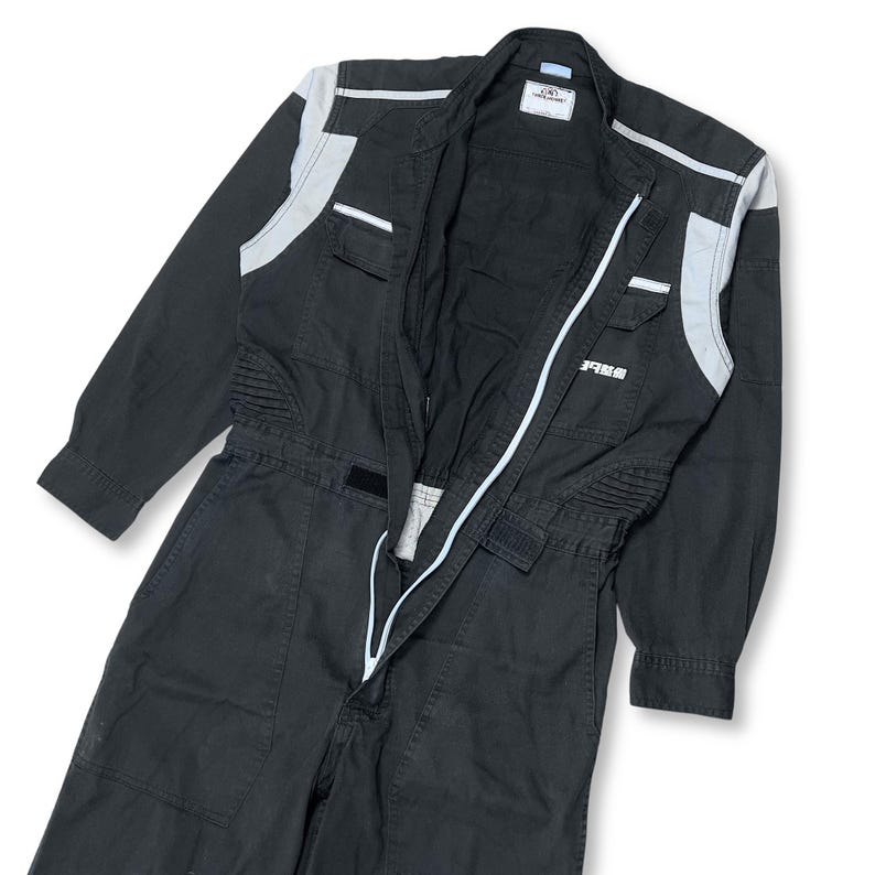 Retro JDM Kanagawa Toyota Seibi KT Group Mechanic Tsunagi Coveralls ...