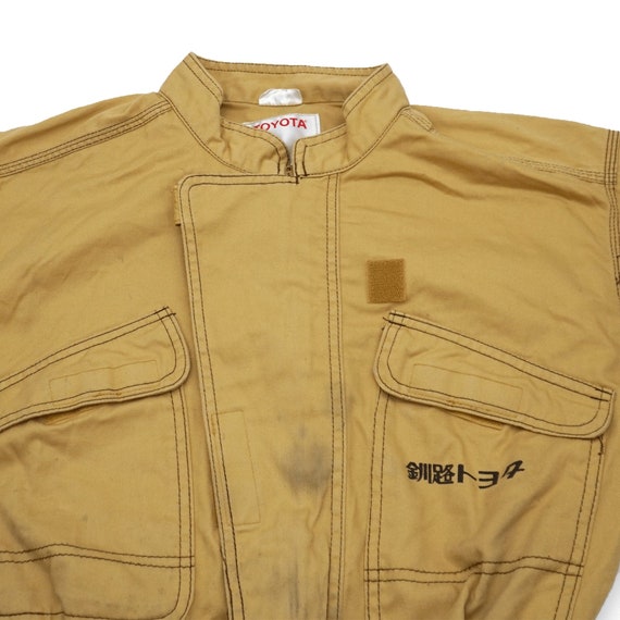 Vintage JDM Toyota Corporate Coveralls Summer Tsunagi… - Gem