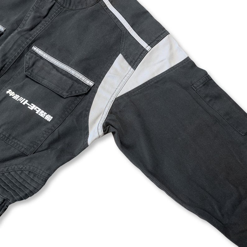 Retro JDM Kanagawa Toyota Seibi KT Group Mechanic Tsunagi Coveralls ...