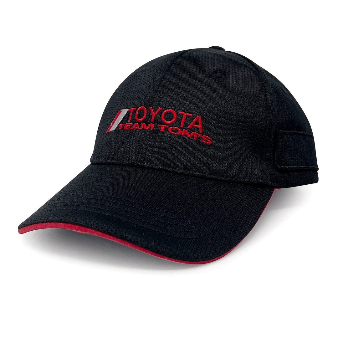 New Heavy Duty Genuine JDM Toyota Team TOM'S Formula Racing Hat Black ...