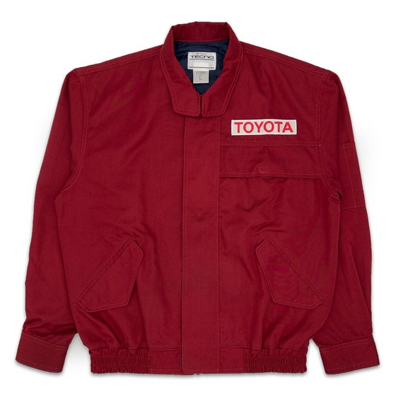 Retro Showa Era Japan JDM Toyota Tecno Mechanics Unif… - Gem