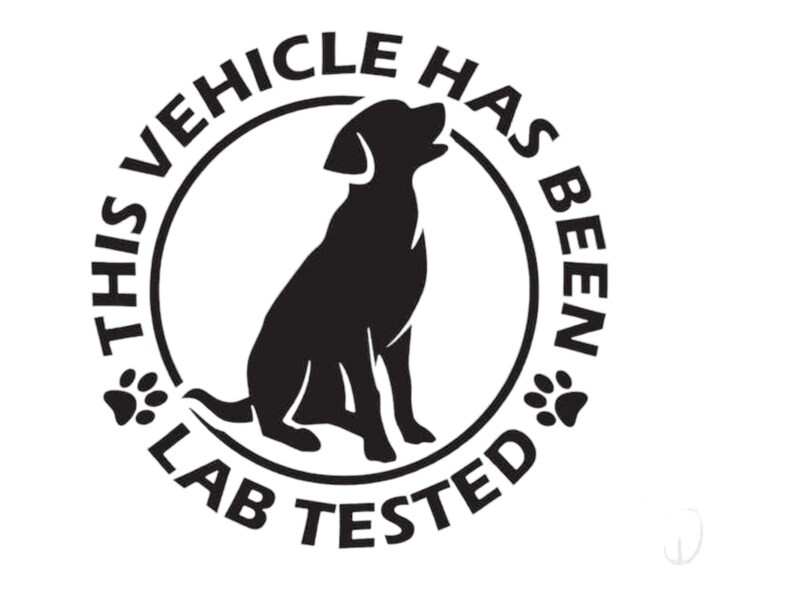 Lab Decal, Lab Tested, Decal, Sticker, Vinyl - Etsy