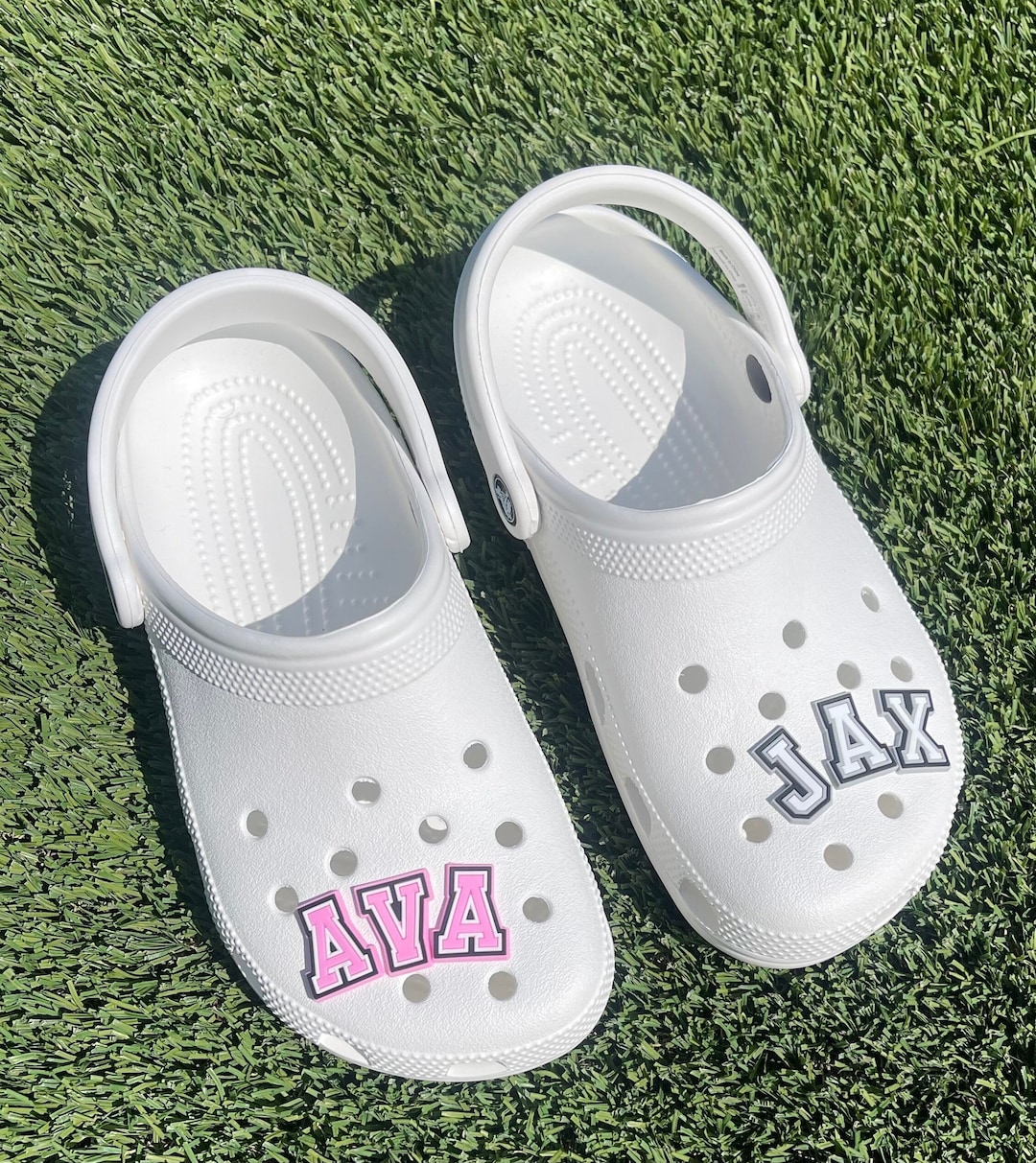 Letter Croc Charms, Party Favors, Letter Charms - Etsy