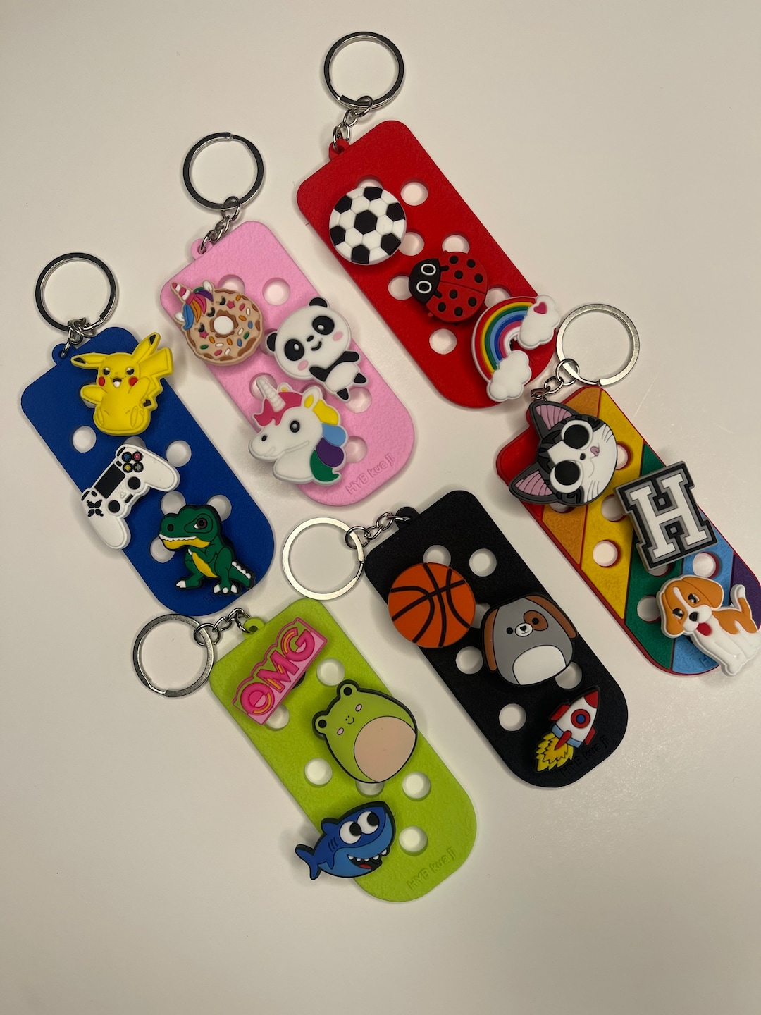 Back to School Keychain, Kids Party Favors, Backpack Keychains, Shoe ...