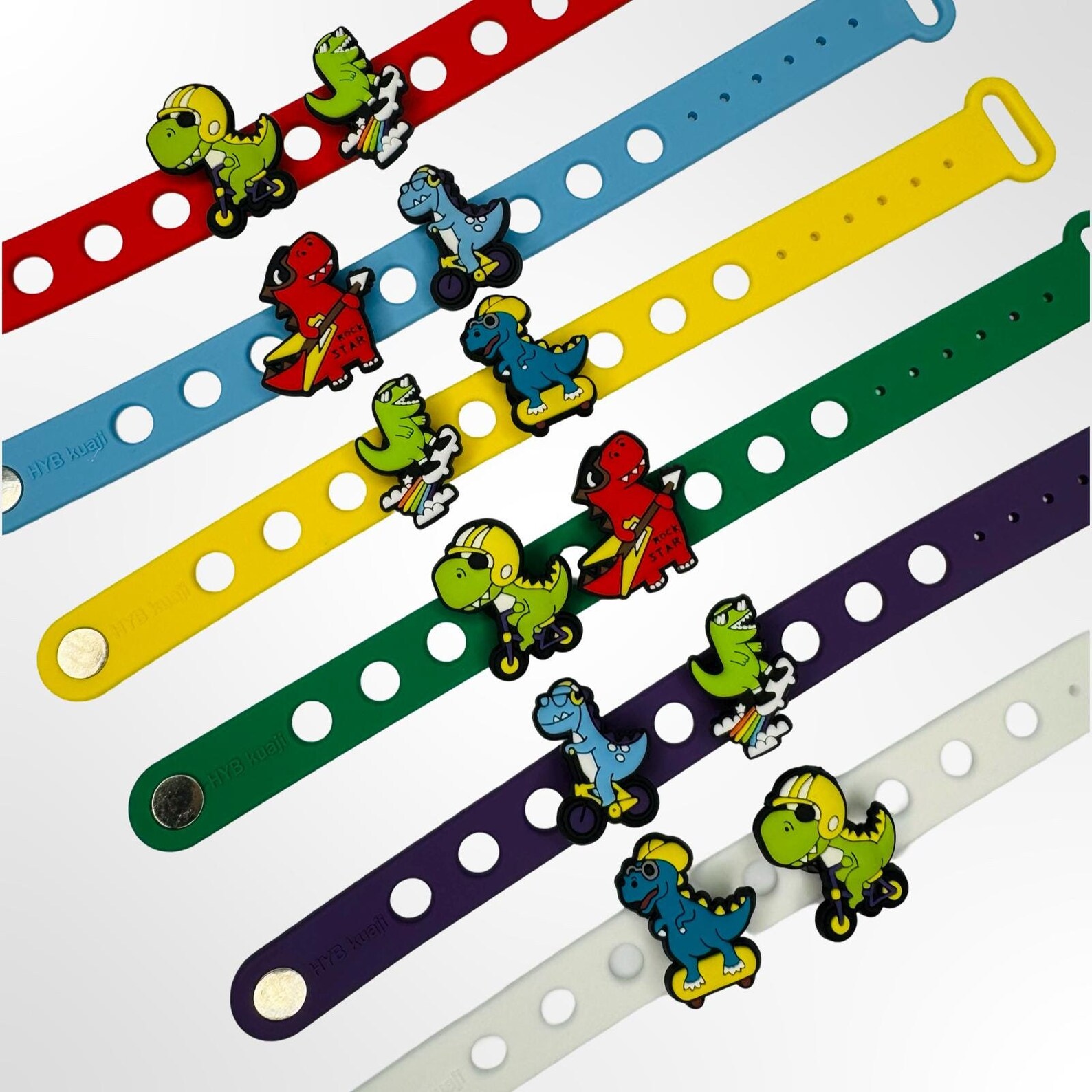 Dinosaur Party Favor Charm Bracelets - Etsy