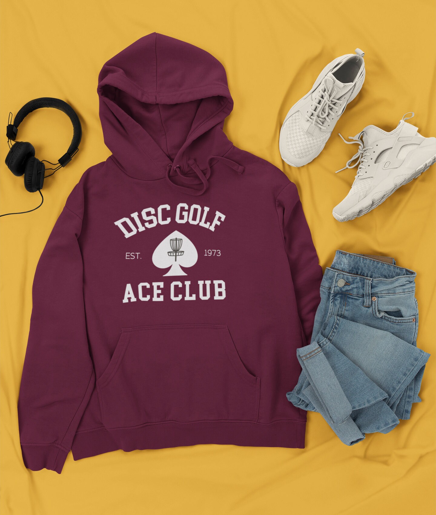 Disc Golf Ace Club Hoodie, Disc Golf Gifts, Disc Golf, Disc Golf Dad ...