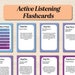 Active Listening Flashcards: Improve Your Listening Skills and Build ...