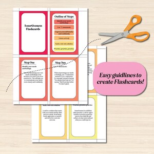 Assertiveness Flashcards - A Helpful Resource for Therapy, Coping, and ...