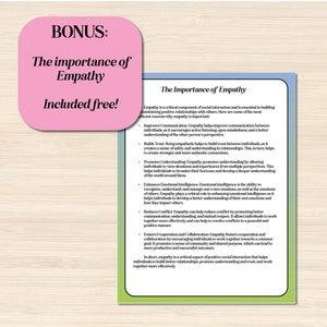 Empathy Flashcards - A Helpful Resource for Therapy, Coping, and ...