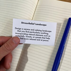 Mental Health Drawing Prompts Card Set, Self Care Journaling Prompt - Etsy