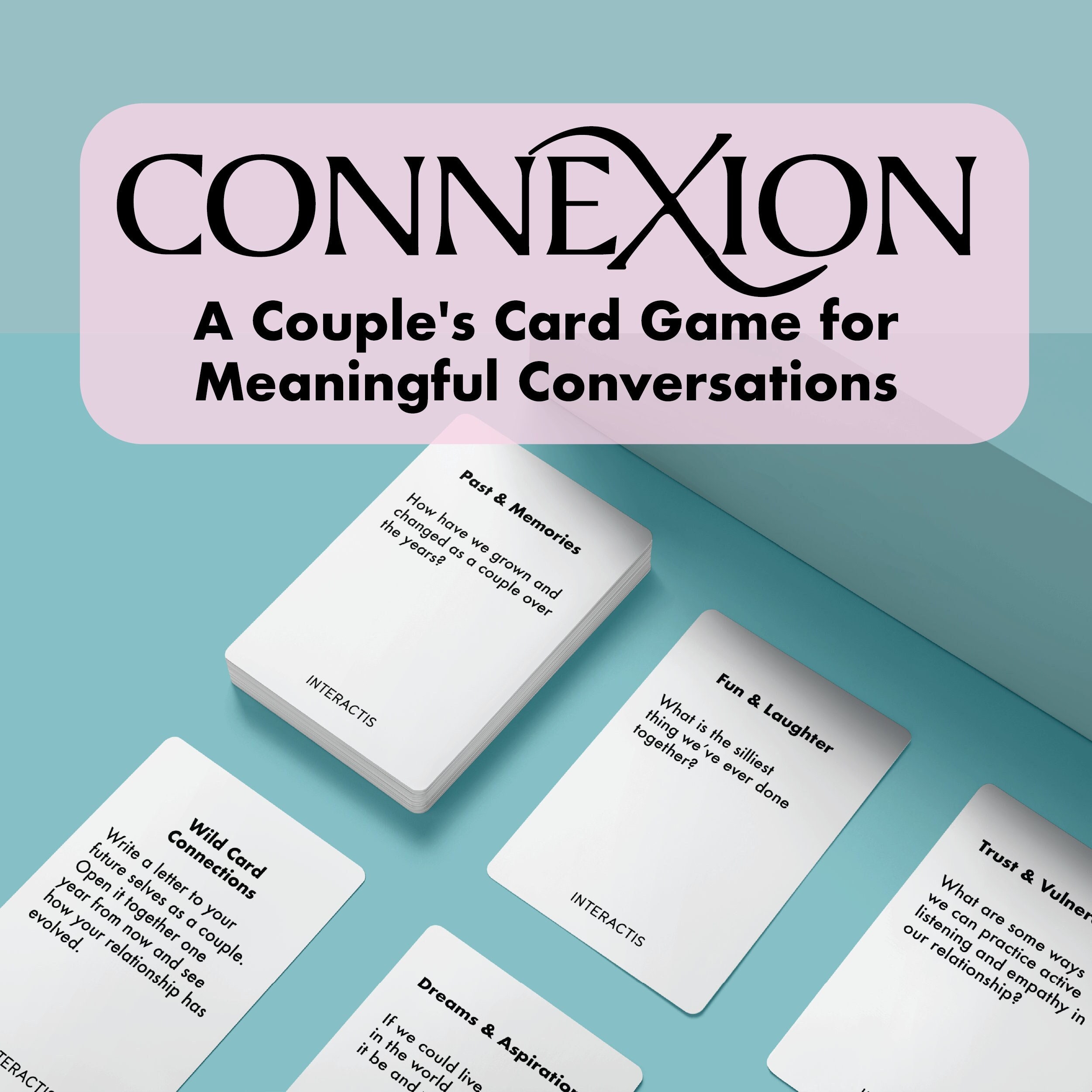 Couples Card Game for Meaningful Conversations, - Etsy