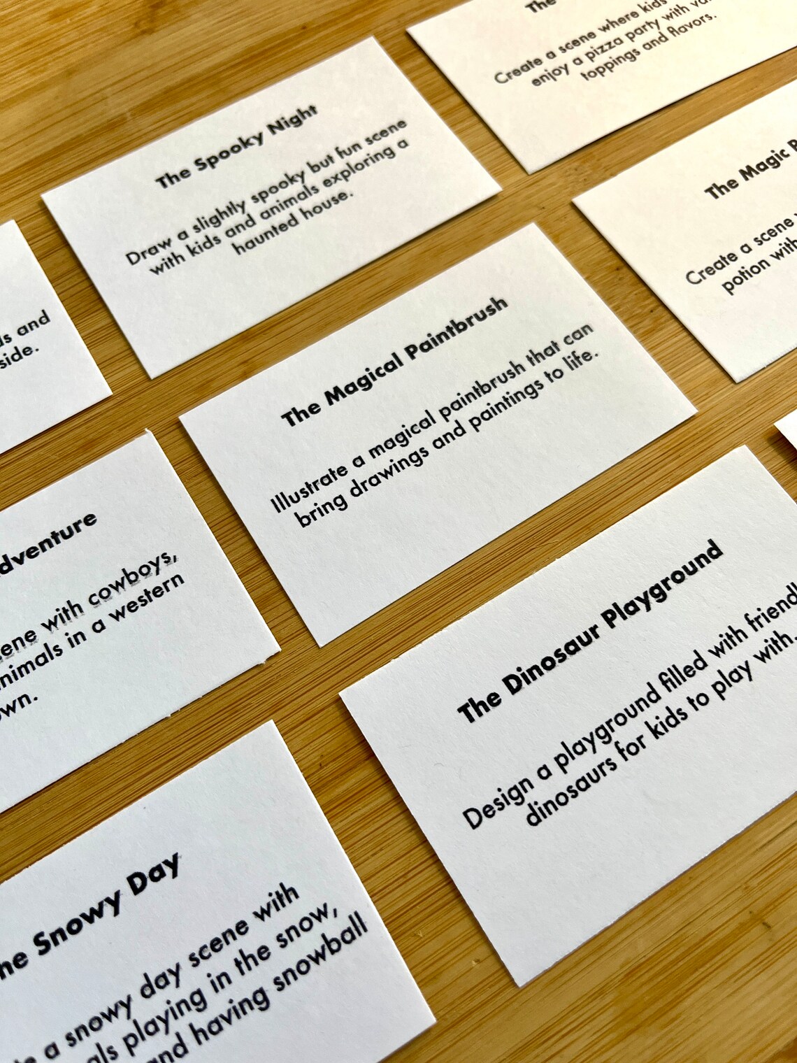 Creative Drawing Prompts for Kids - Etsy