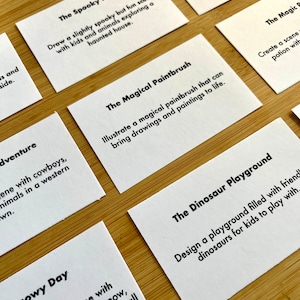 Creative Drawing Prompts for Kids - Etsy