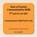 Communication Skills Flashcards - A Helpful Resource for Therapy ...