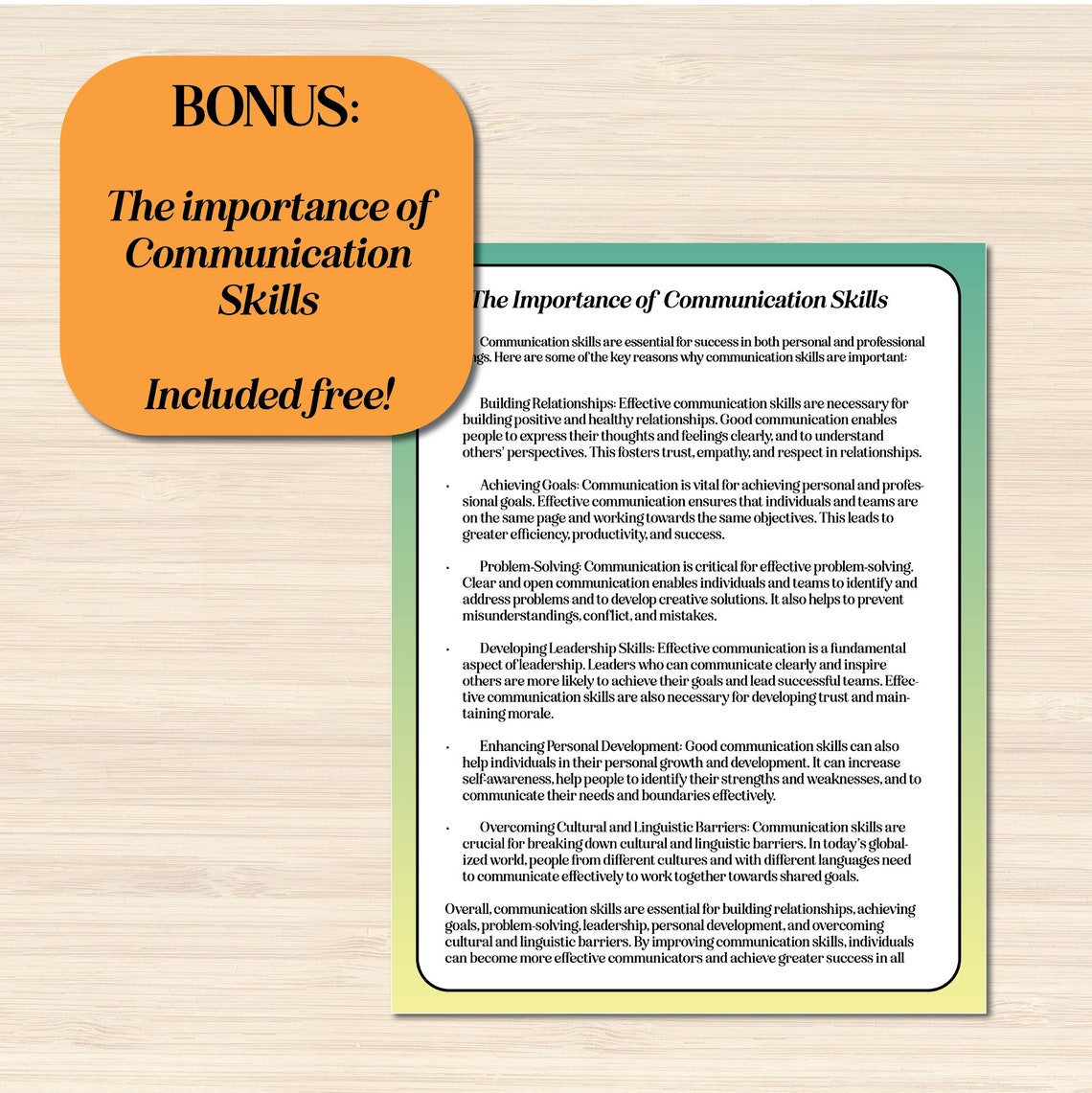 Communication Skills Flashcards - A Helpful Resource for Therapy ...