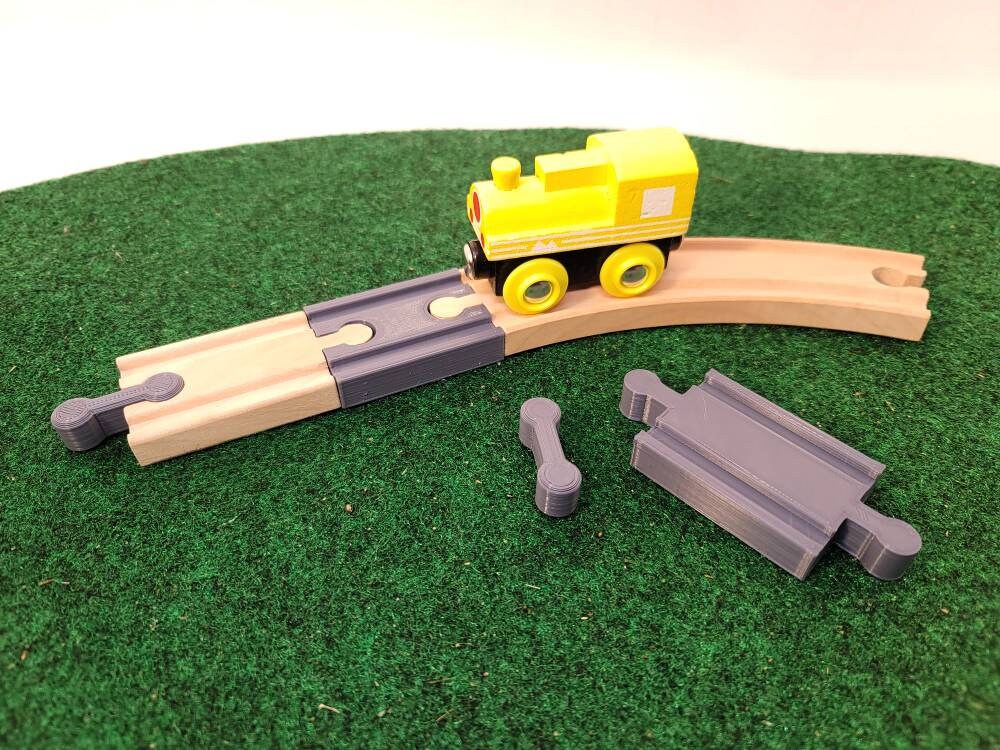 Toy Train Track Adapter Male to Male Connector for Female to Female ...