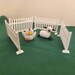 Toy Picket Fence 1:12 Scale Doll House Accessories Farm Fencing Barbie ...