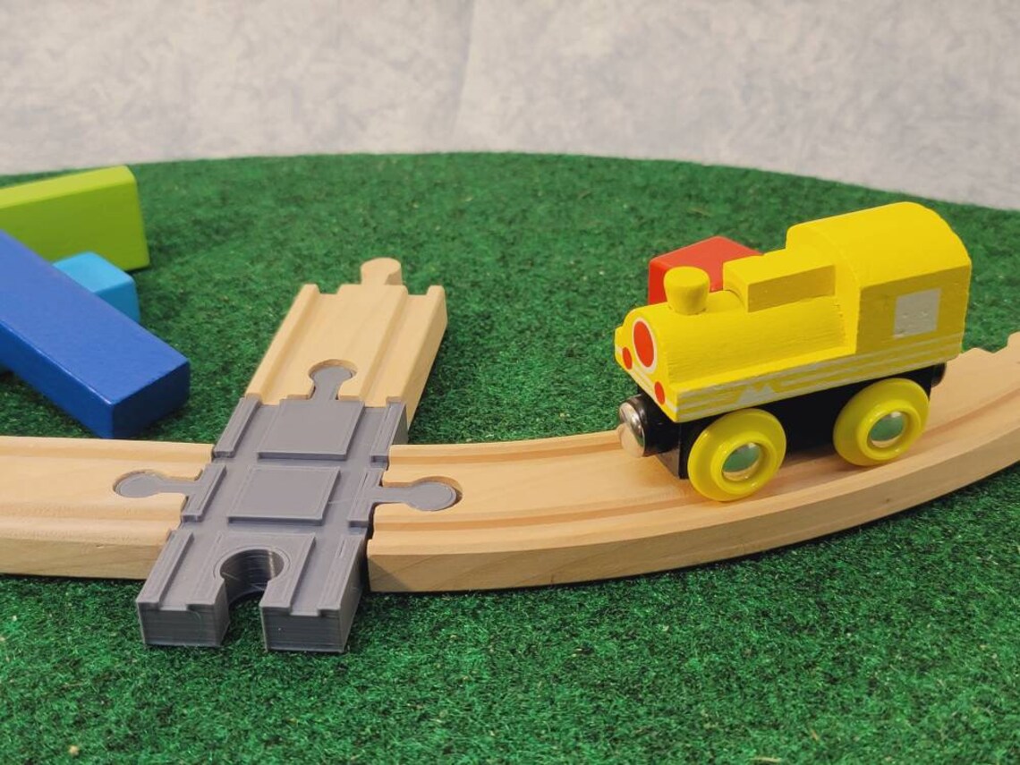 Toy Train Track 4-way Cross Intersection - Etsy