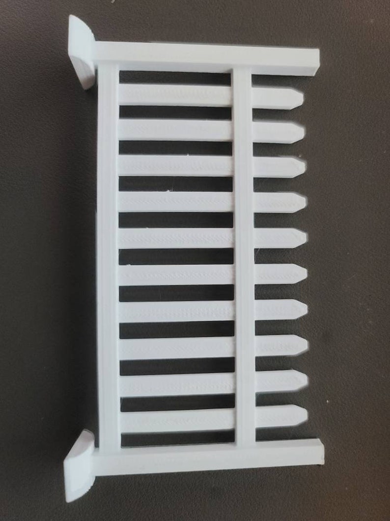 Toy Picket Fence | 1:12 Scale | Doll House | Accessories | Farm Fencing ...