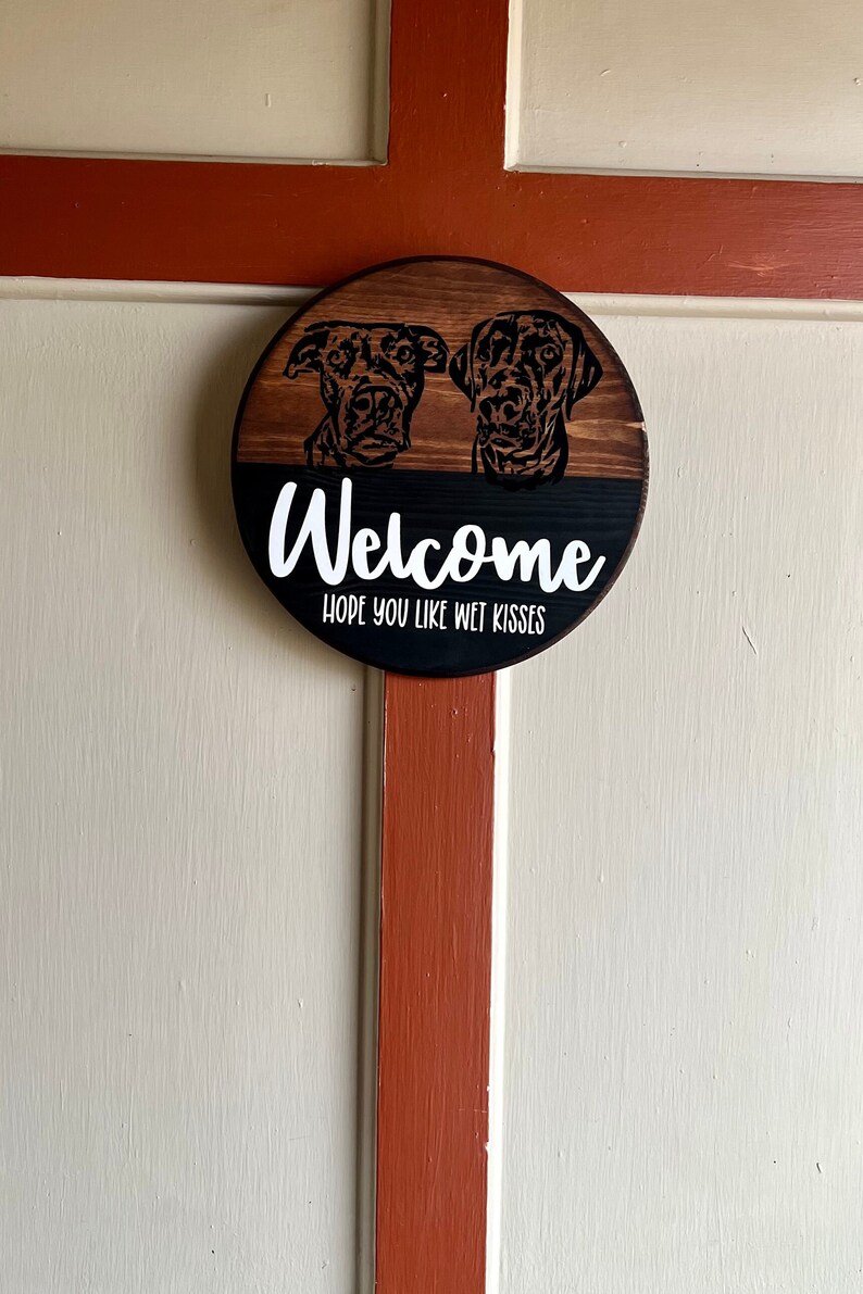 Custom Front Door Sign - Etsy