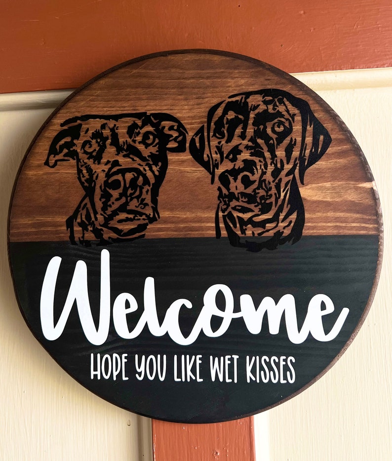 Custom Front Door Sign - Etsy