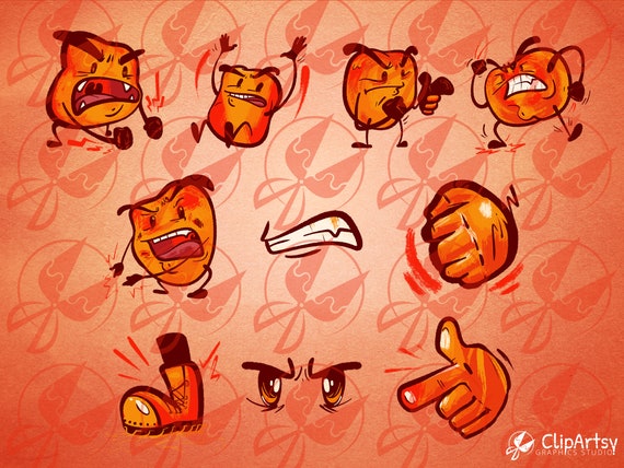 Rage Emotion Art