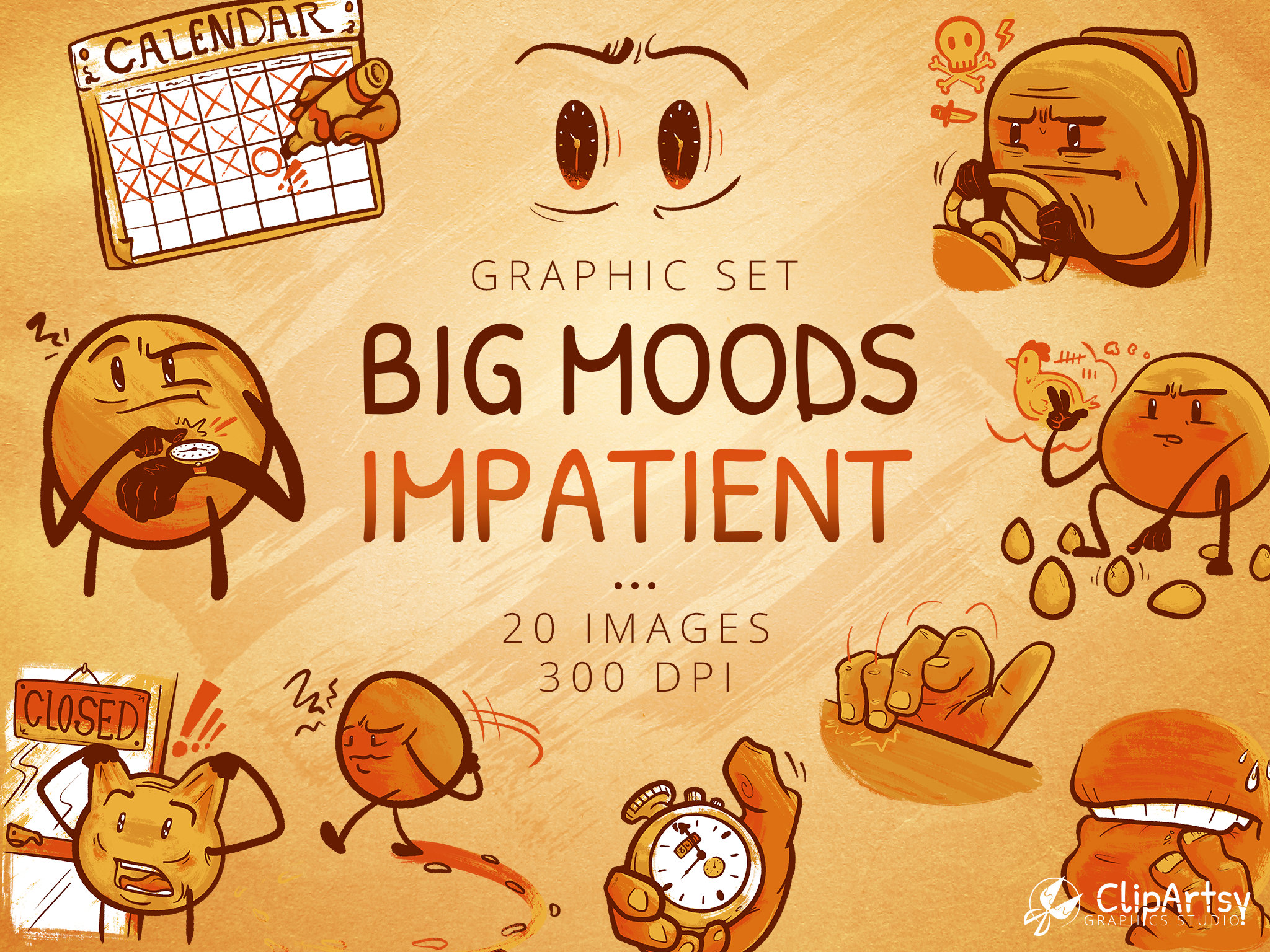 Impatient Clipart