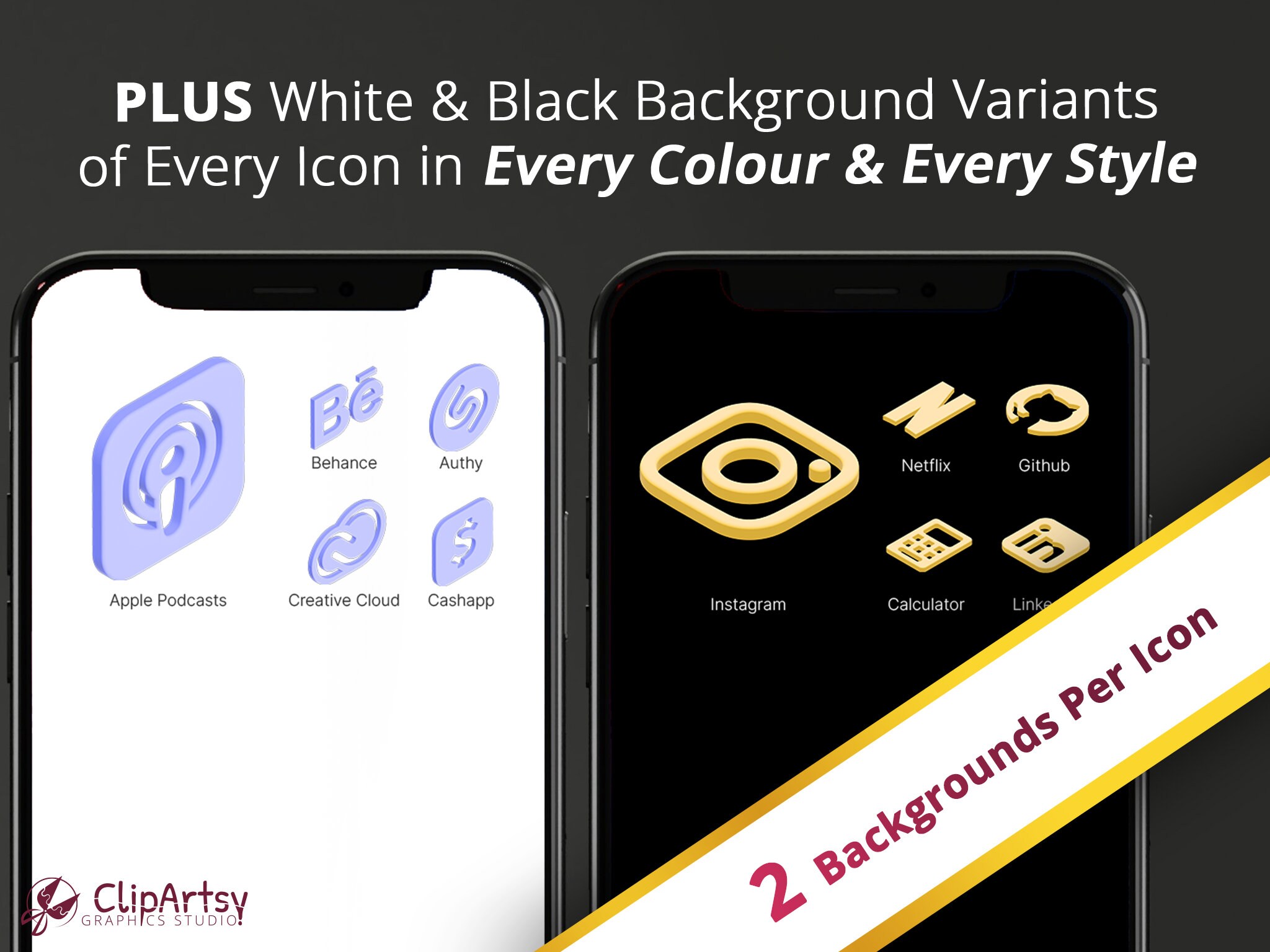 37,000+ 3D Isometric App Icon Bundle for Ios 14 & Android | Personalize ...