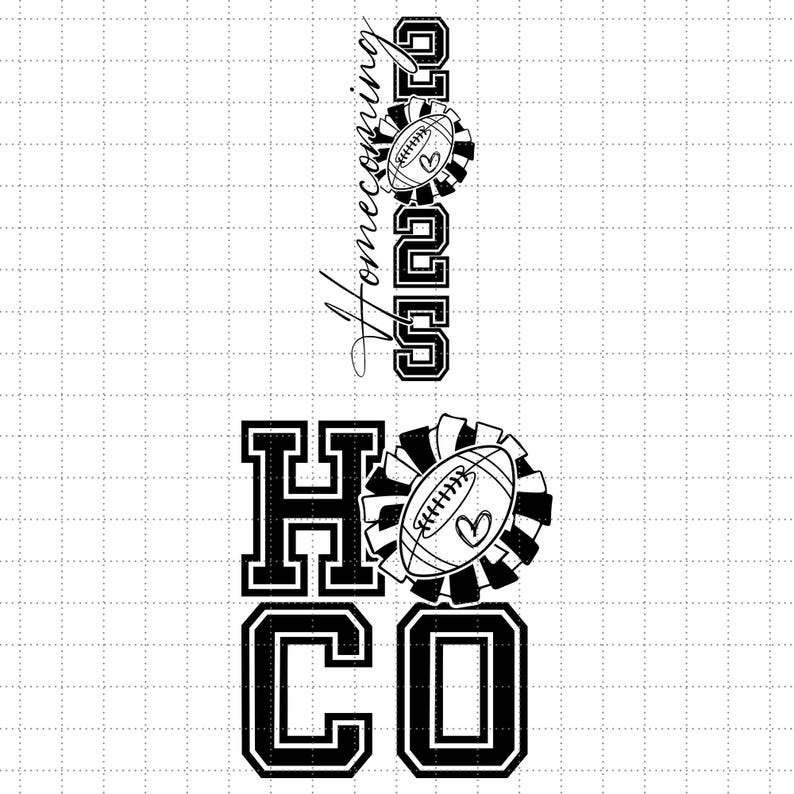 Hoco 2025 Svg Png, Homecoming 2025 Svg, Homecoming Svg Png, Hoco Png ...